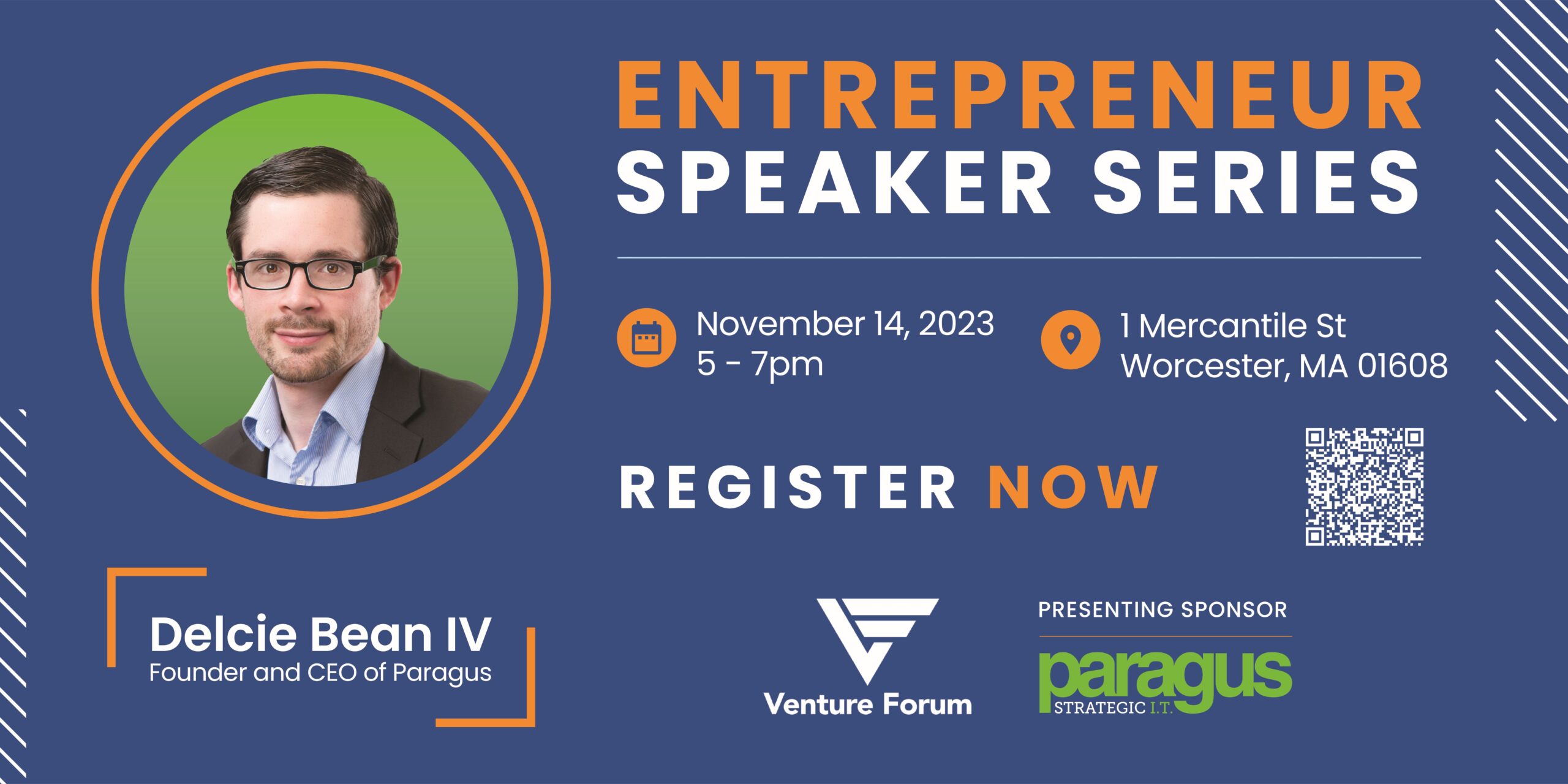 Entrepreneur Speaker Series - Delcie Bean, Founder and CEO of Paragus ...